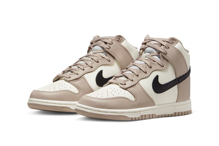 全新 Nike Dunk High WMNS “Fossil Stone” 官图曝光！ - 哔哩哔哩