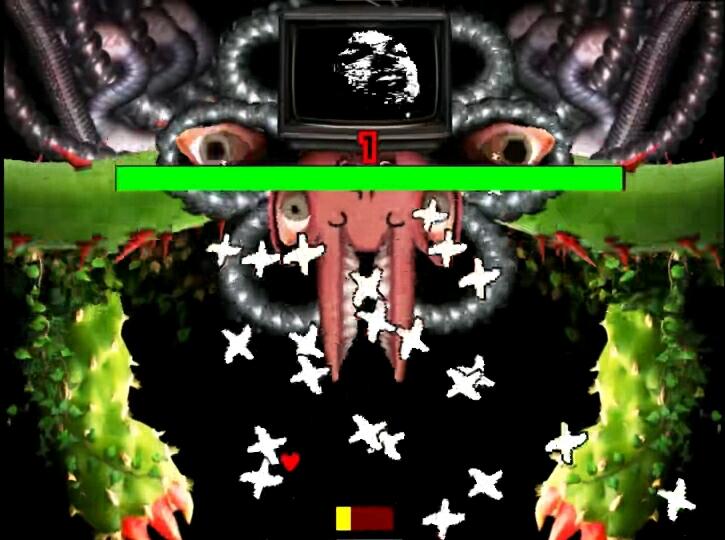 [Floweytale]Omega Flowey的攻击方式合集 - 哔哩哔哩