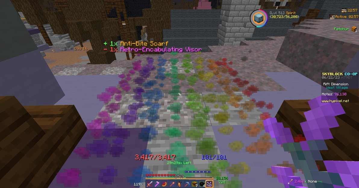 Hypixel Skyblock Rift west village - 哔哩哔哩