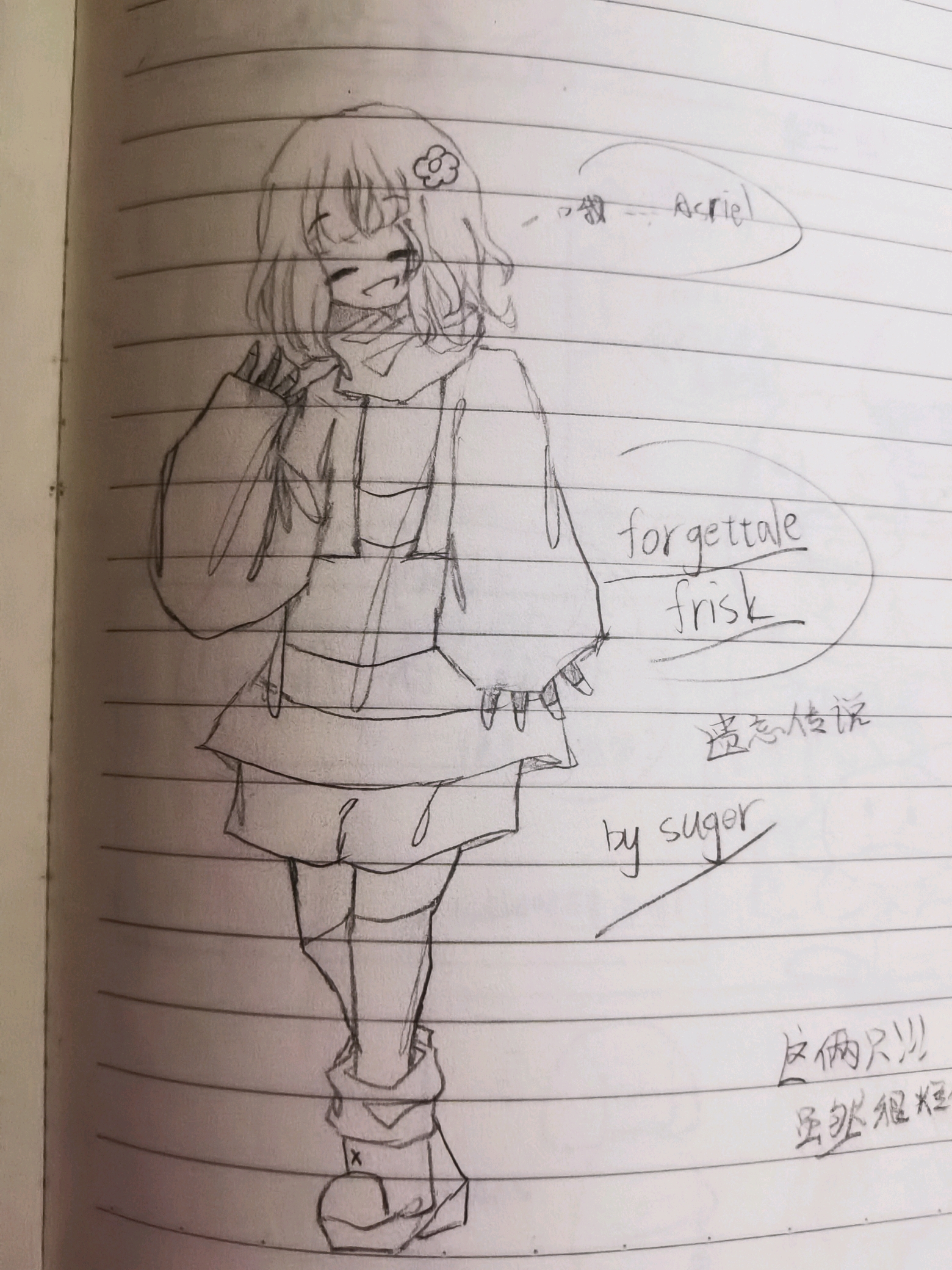 Forgettale 遗忘传说 人物简介 - 哔哩哔哩