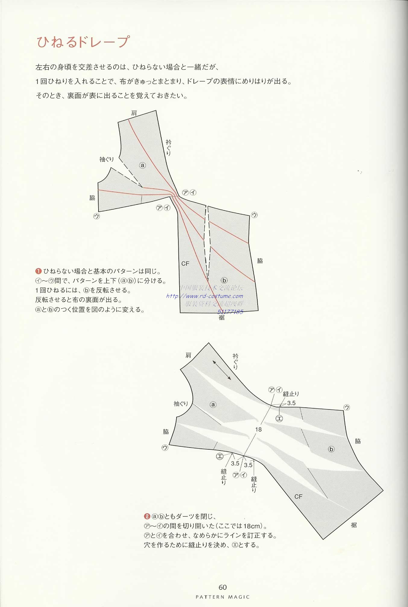 《立体裁剪》(Pattern_Magic_vol.1)原书扫描版（3） - 哔哩哔哩