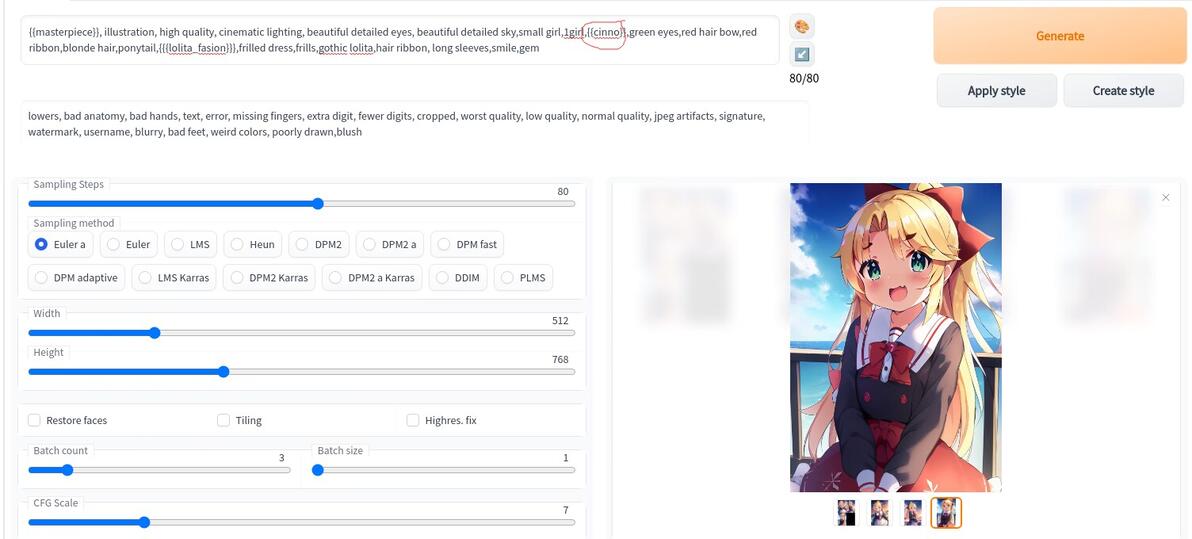 生成你的专属定制老婆!——使用stable-diffusion-webui的Textual Inversion功能 - 哔哩哔哩