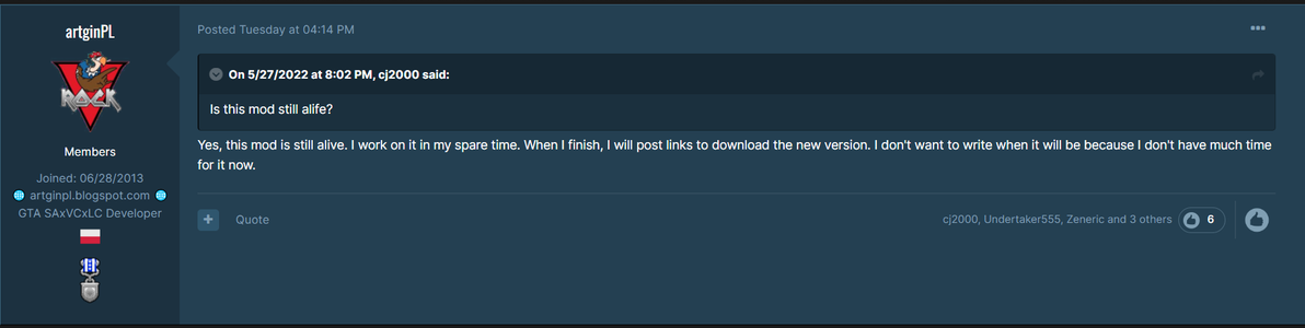 GTA Mixed （别名：GTA SA x VC x LC) 仍在开发更新中 - 哔哩哔哩