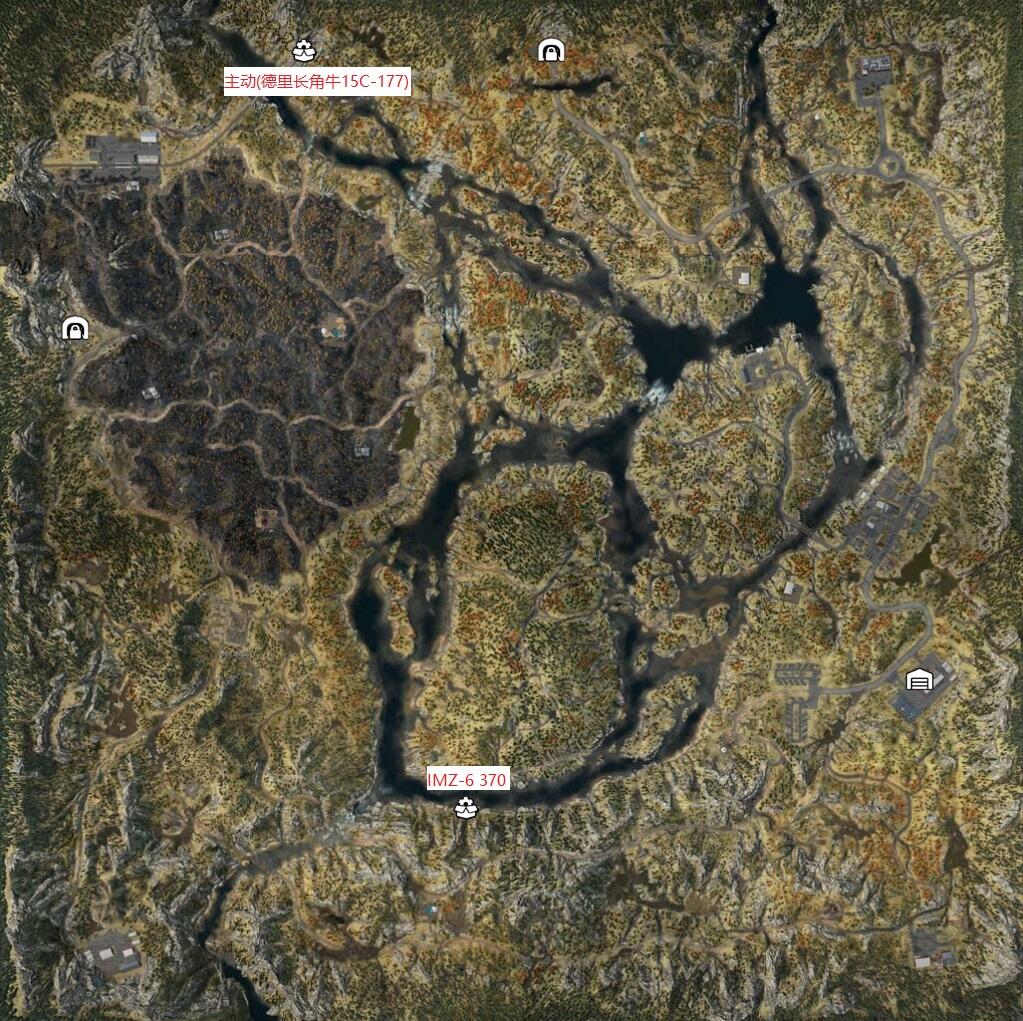 雪地奔驰Snowrunner第九季度(安大略)地图及升级件位置 - 哔哩哔哩