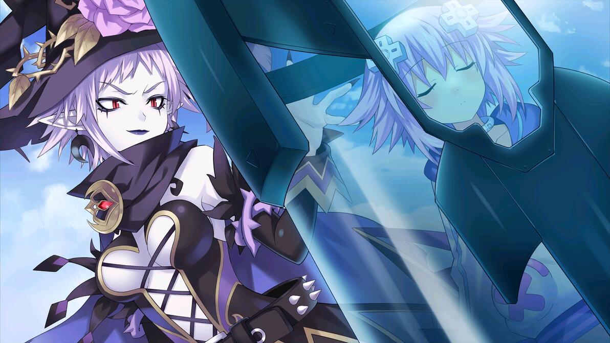 超次元游戏海王星SVS（游戏CG原图第九期） - 哔哩哔哩