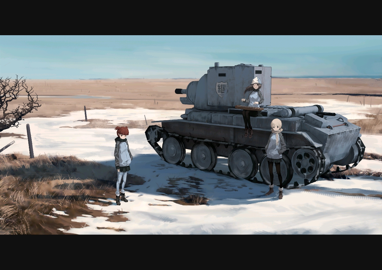 少女与战车图片专栏第一期：Panzer vor!!![GIRLS UND PANZER] - 哔哩哔哩