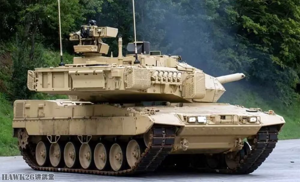 德军将装备全新制造的豹2A8坦克？1600马力发动机 主动防御系统 - 哔哩哔哩