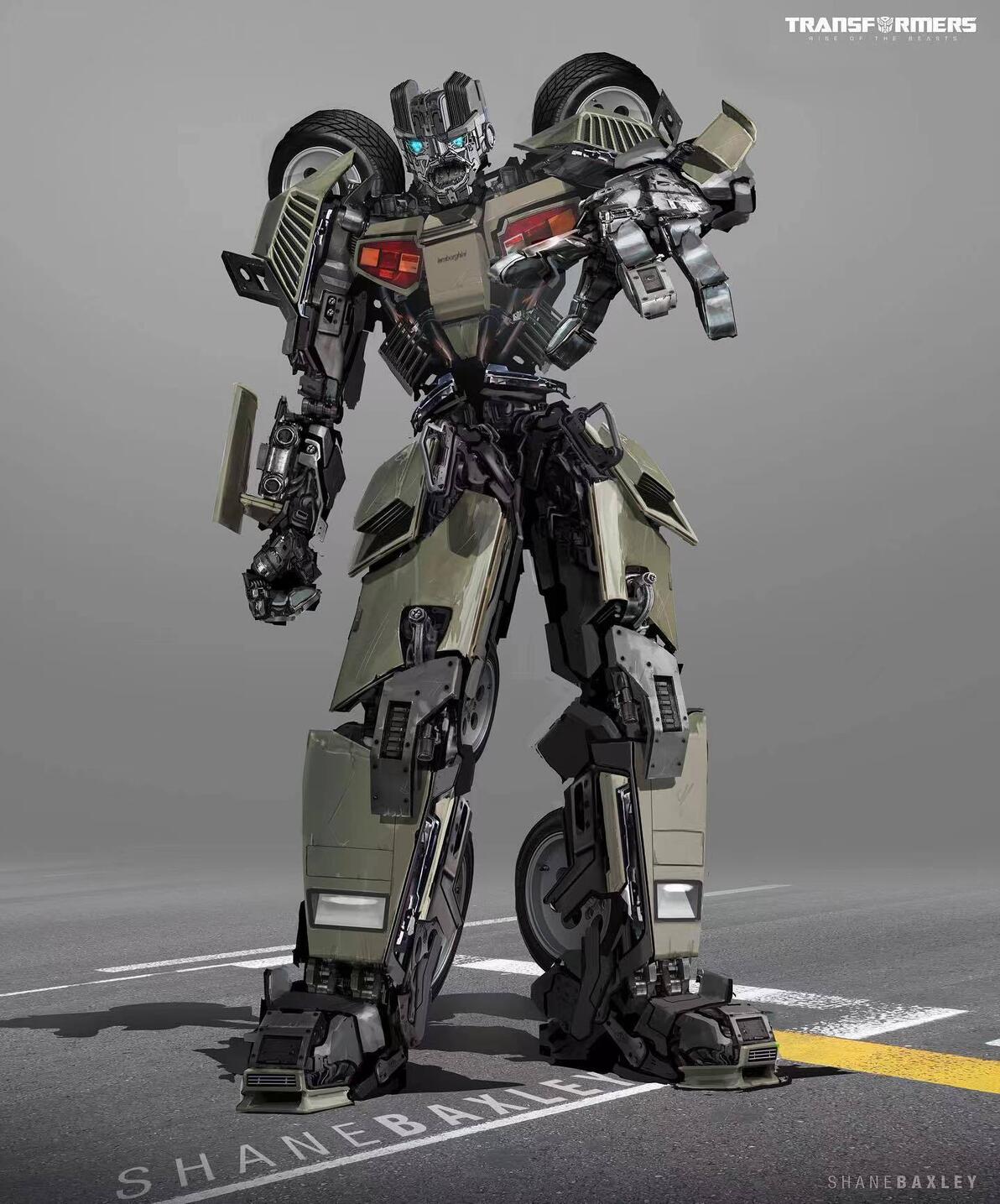 Shane Baxley设计的《变形金刚7:超能勇士崛起》幻影早期的造型更新 - 哔哩哔哩