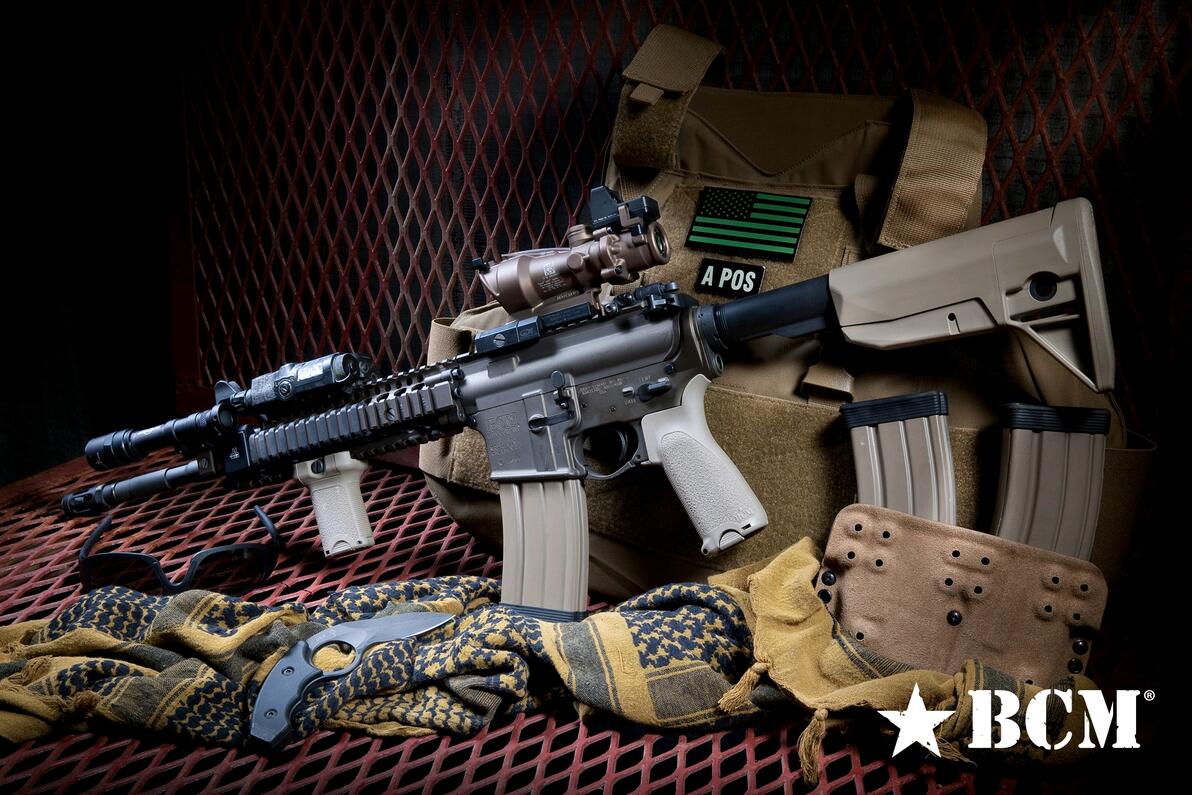 【坚持军规的标准】BCM Rifle美图合集 - 哔哩哔哩