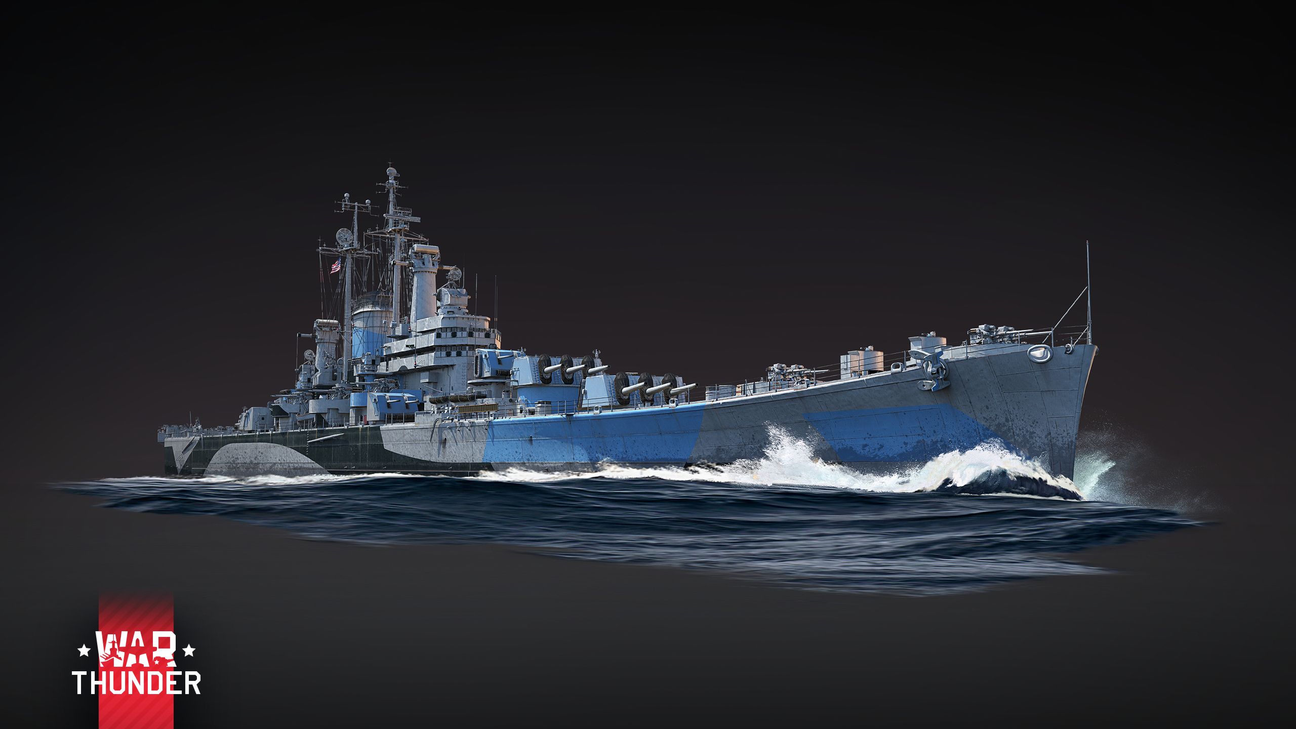 【战争雷霆-开发日志】预购：USS CA-134 得梅因号重巡洋舰（1948） - 哔哩哔哩