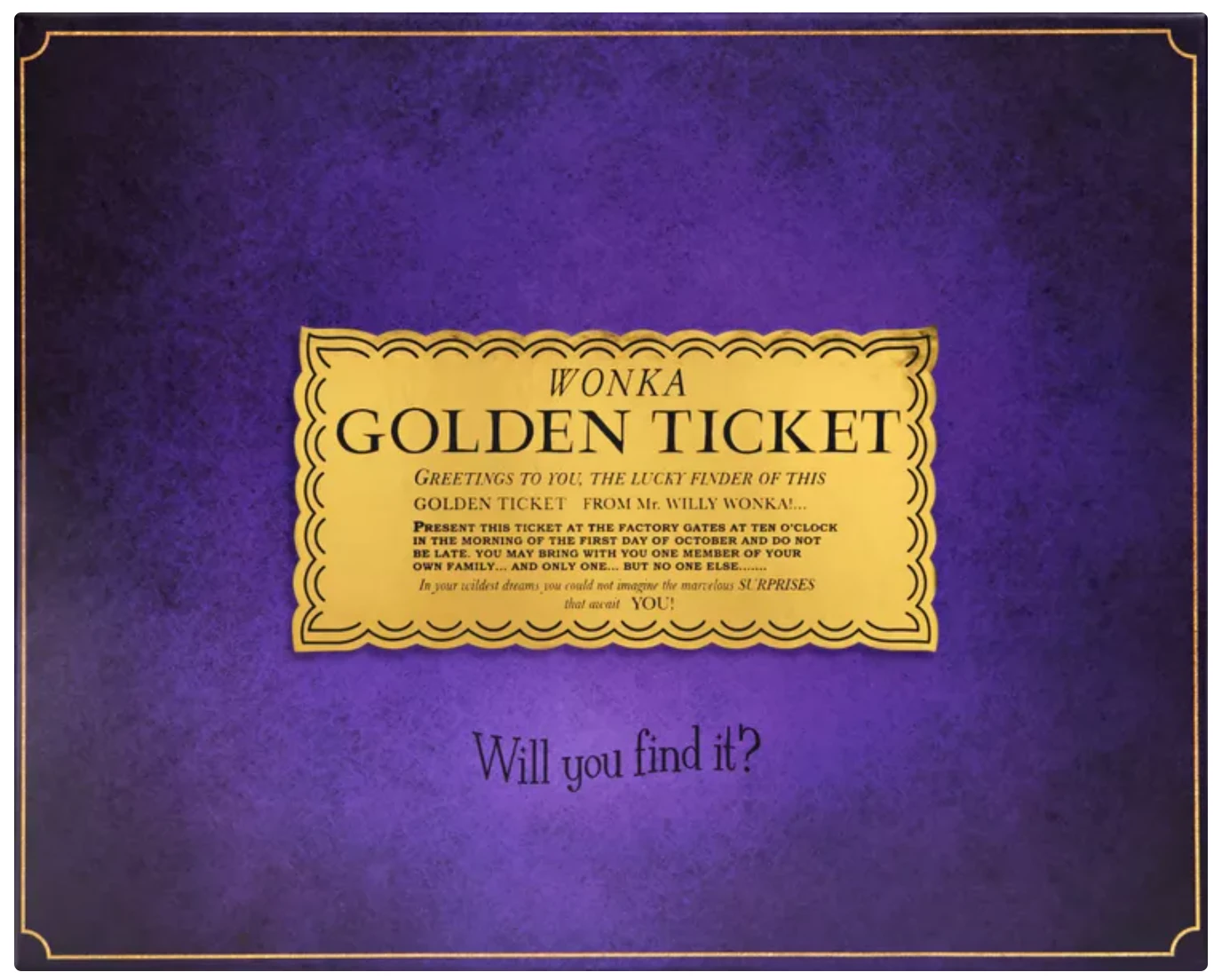 The Golden Ticket Game桌游规则 - 哔哩哔哩