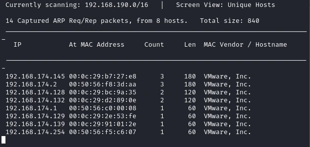 Netdiscover：网络设备扫描神器！全参数详细教程！Kali Linux入门教程！黑客渗透测试 - 哔哩哔哩