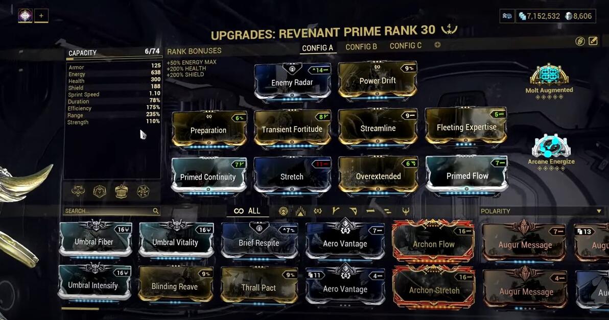 Warframe REVENANT PRIME 配置指南 - 哔哩哔哩