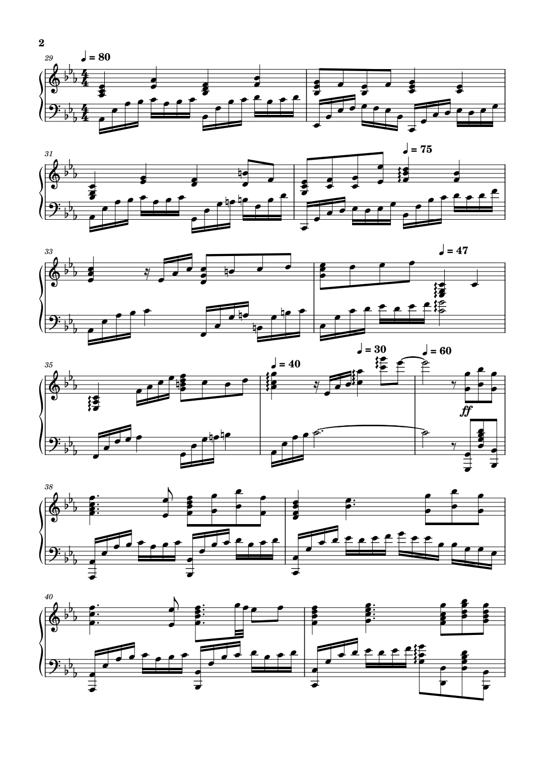 【五线谱】《Eutopia》 - 哔哩哔哩