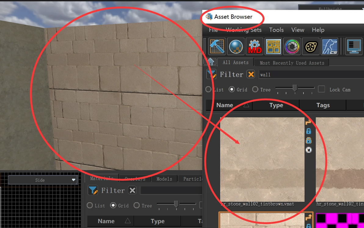 Hammer材质的使用以及自定义材质 CS2 - 哔哩哔哩