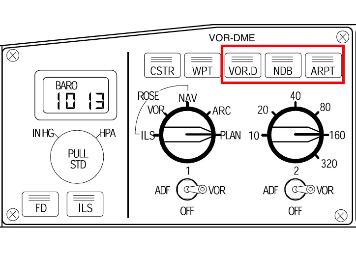 【A320 Magnifier】导航显示器（Navigation Display/ND） - 哔哩哔哩