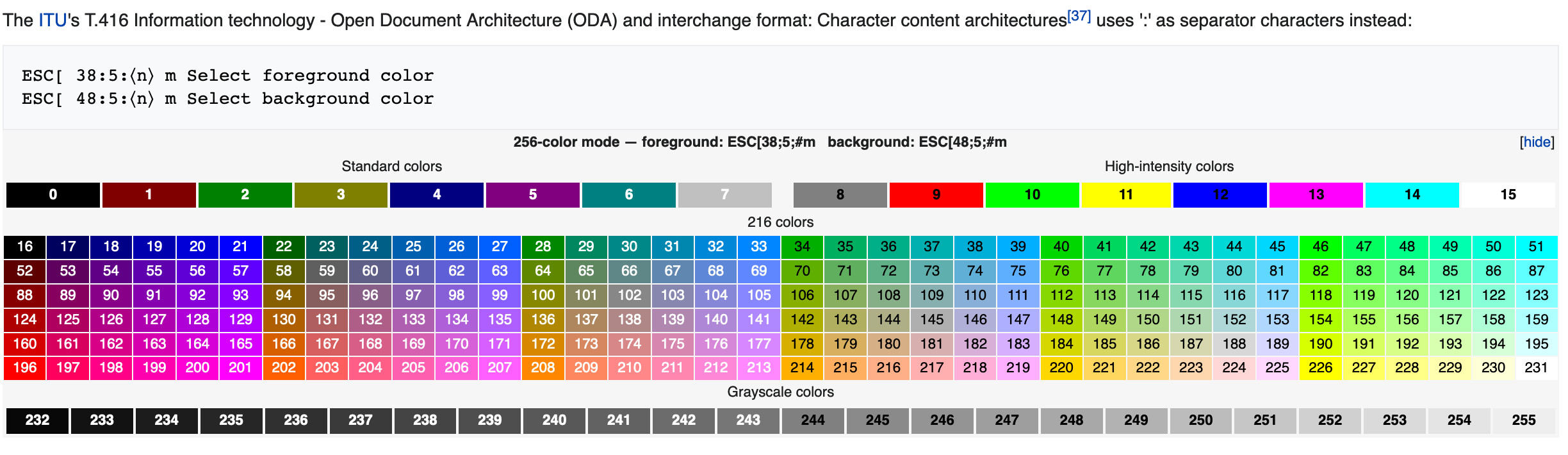 [oeasy]python0078_设置索引颜色_index_color_ansi_控制终端颜色 - 哔哩哔哩