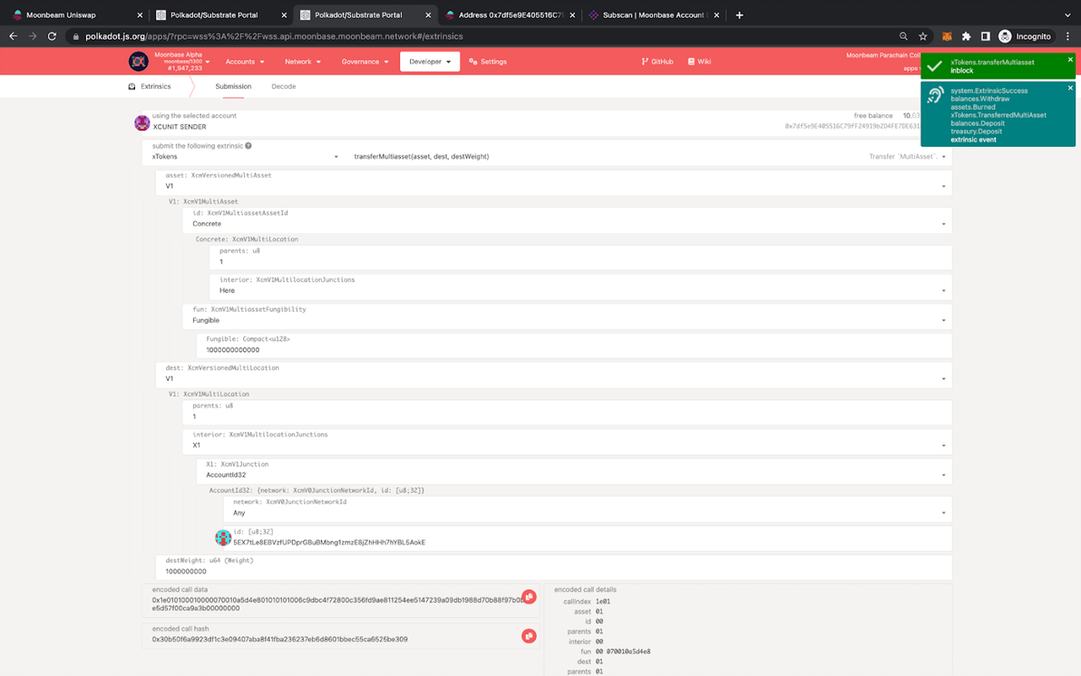 走通XCM的“Hello World” - 哔哩哔哩