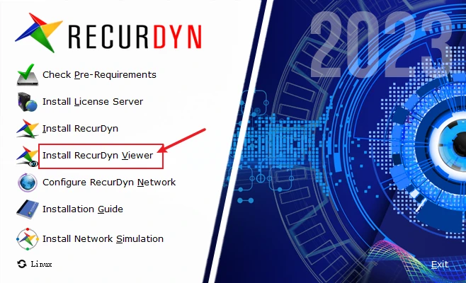 RecurDyn 2023 安装教程 - 哔哩哔哩