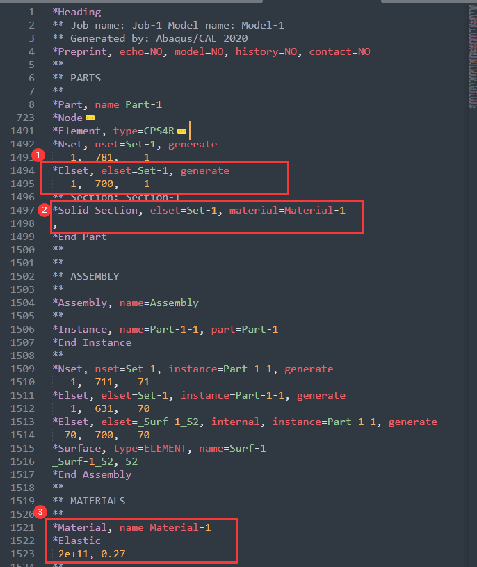 通过Python对Abaqus inp文件修改实现对材料属性的快速随机赋值-一个简单实例 - 哔哩哔哩