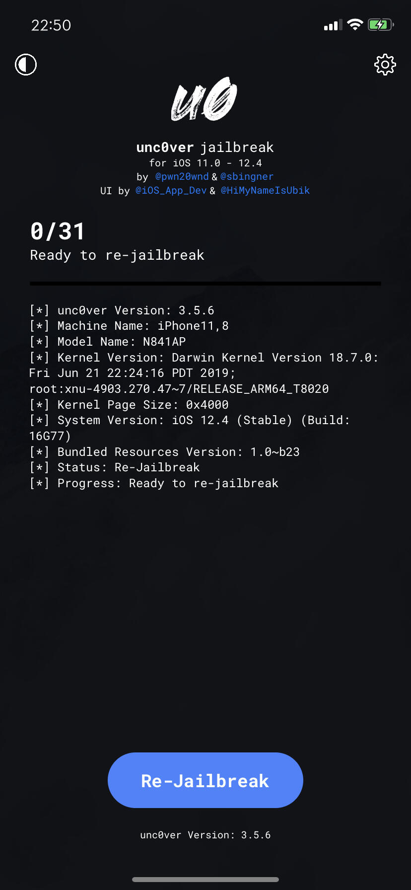 iOS12.4 A12设备半越狱教程 - 哔哩哔哩