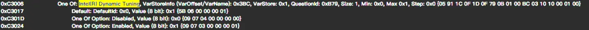 解决玩游戏时CPU锁25w－修改BIOS更改CPU温度墙与关闭DPTF（Intel(R) Dynamic Tuning） - 哔哩哔哩