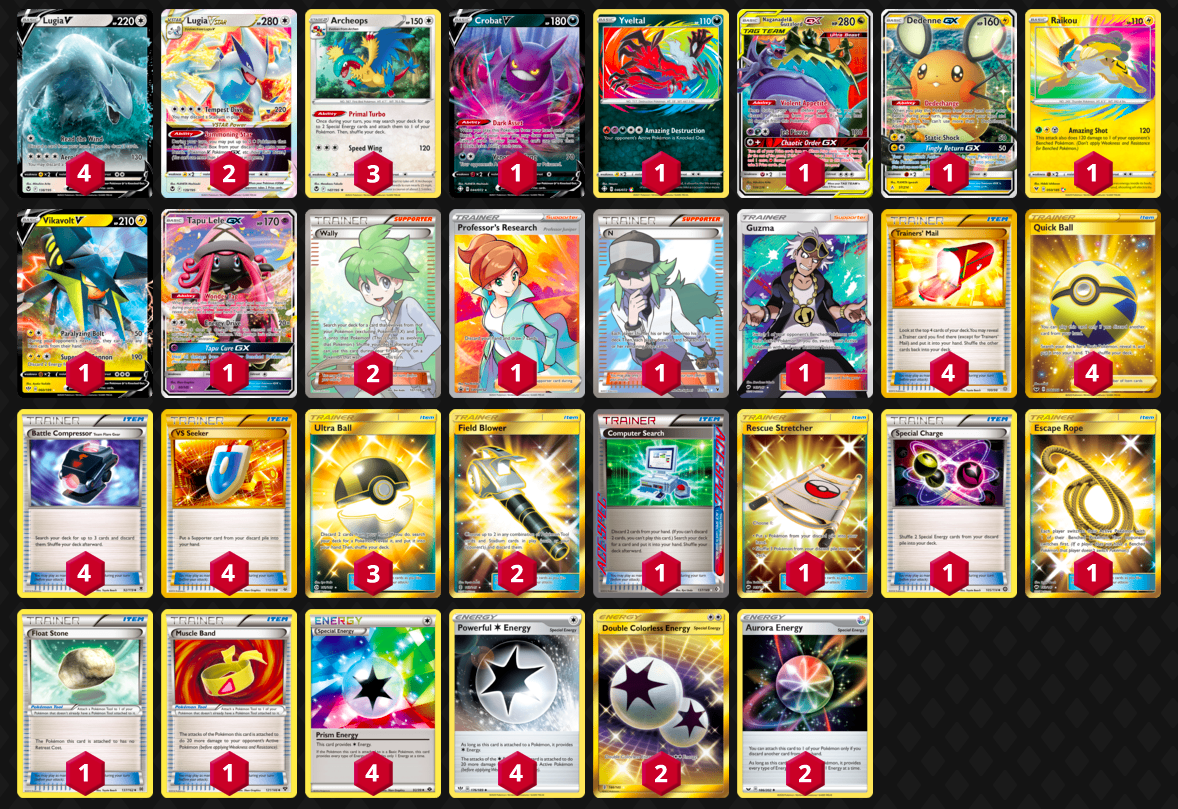 【PTCG】EXP洛奇亚卡组研究（SS12） - 哔哩哔哩