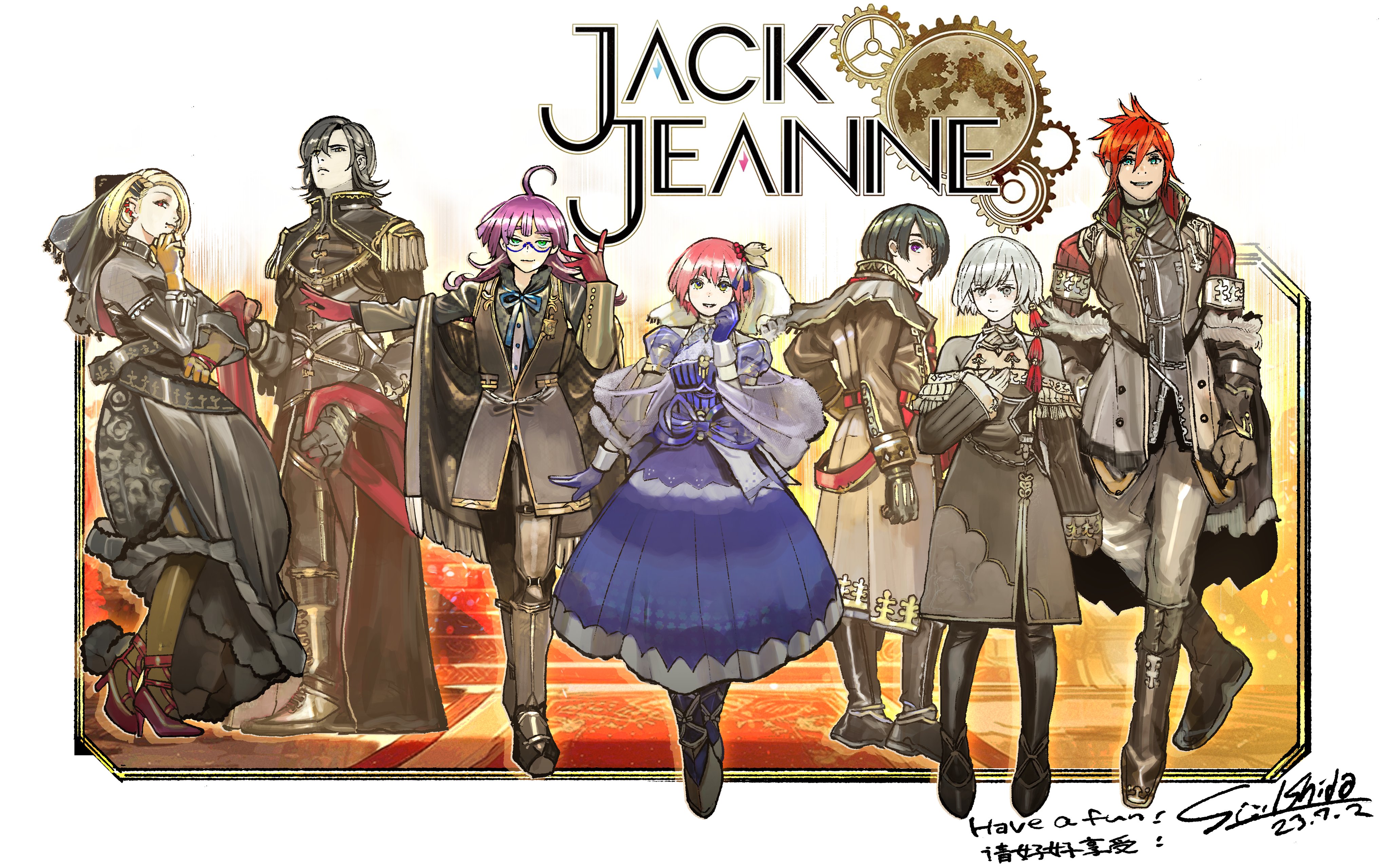 【全CG攻略】JACKJEANNE（杰克珍妮） 官方中文版 - 哔哩哔哩