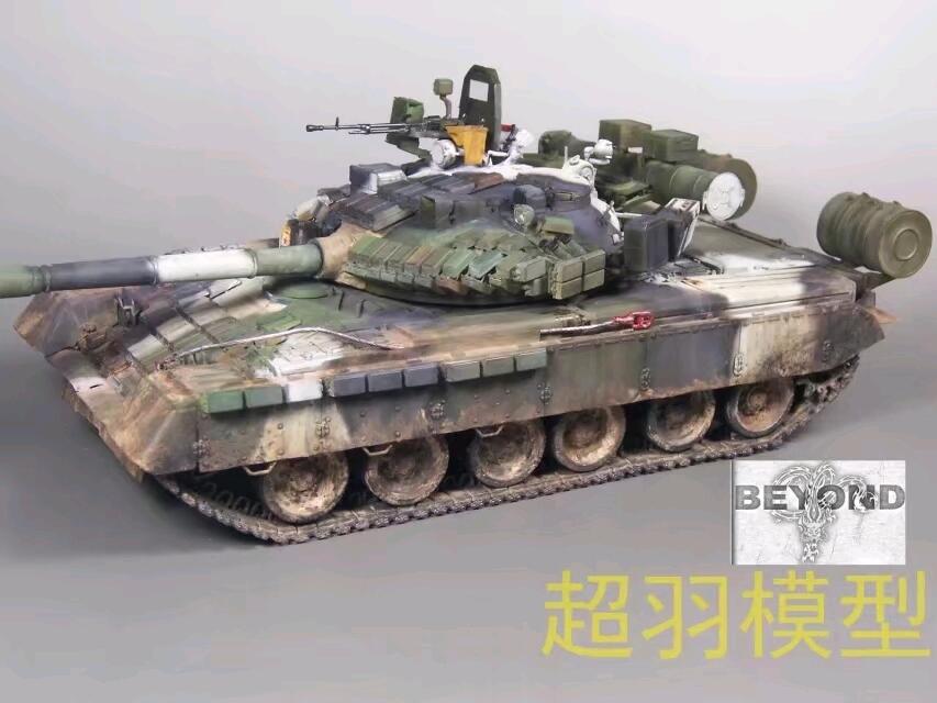 模型与实车欣赏系列——俄罗斯t80Bv主战坦克 - 哔哩哔哩