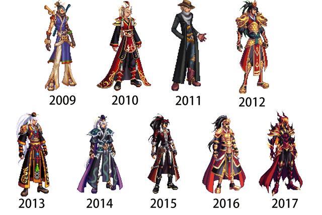 DNF：追忆春节装扮礼包上架，各职业2009至2017年春节装扮全面展示 - 哔哩哔哩