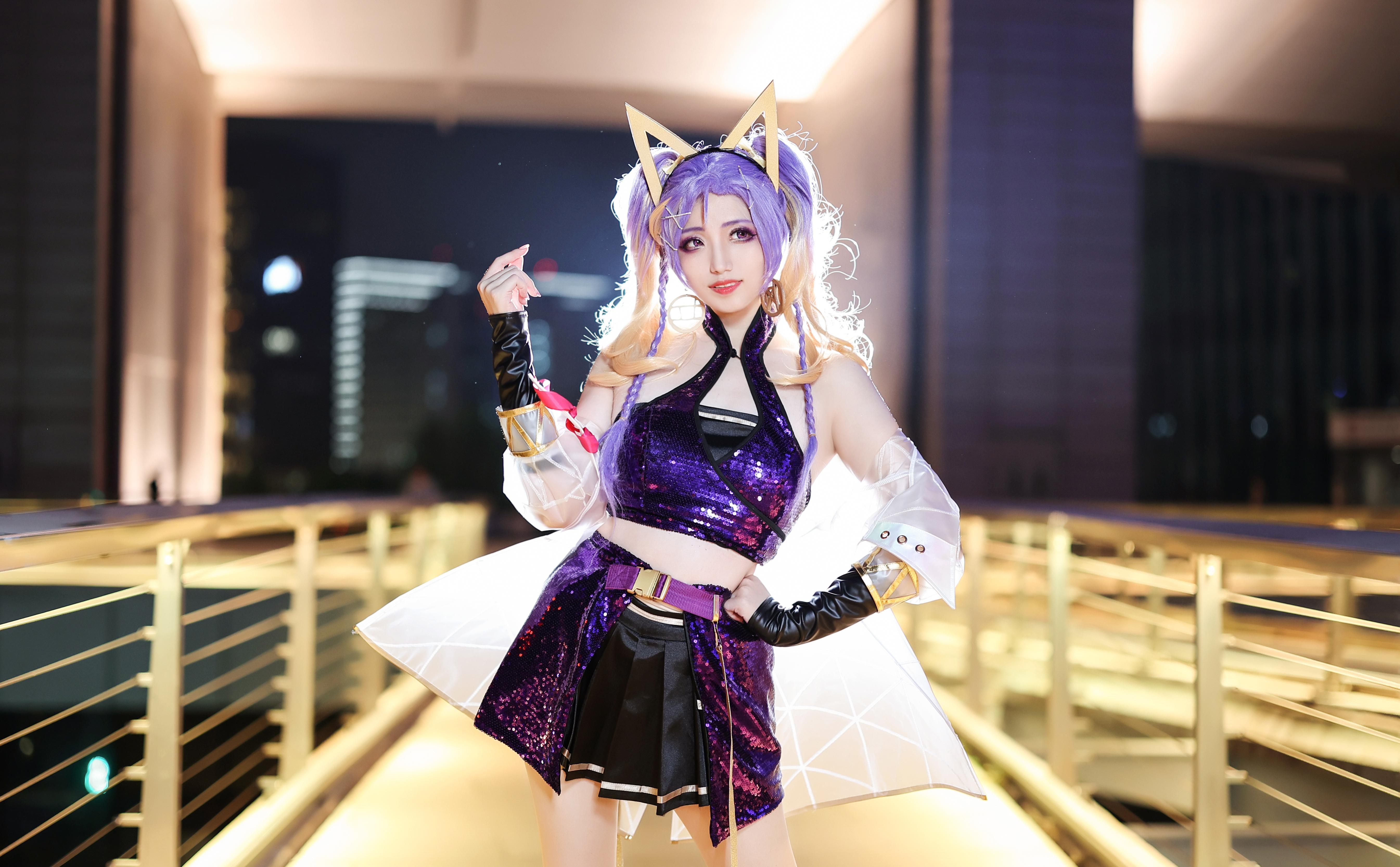 《王者荣耀》孙尚香·音你闪耀cosplay - 哔哩哔哩