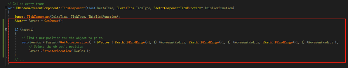 【UE4_C++】 Actor和Component——创建一个自定义的ActorComponent - 哔哩哔哩