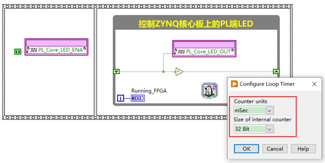 第5章-5.3：LabVIEW ZYNQ芯片内部的PL(FPGA)程序开发实战《LabVIEW ZYNQ FPGA宝典》 - 哔哩哔哩