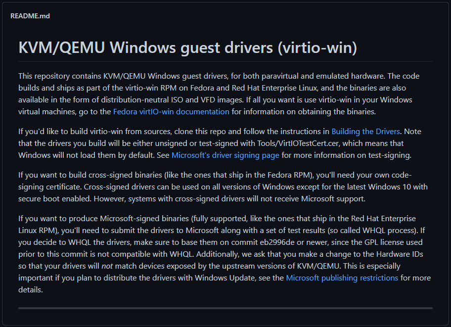 virtio-win官方iso包下载地址及简单安装说明（virtio windows驱动） - 哔哩哔哩