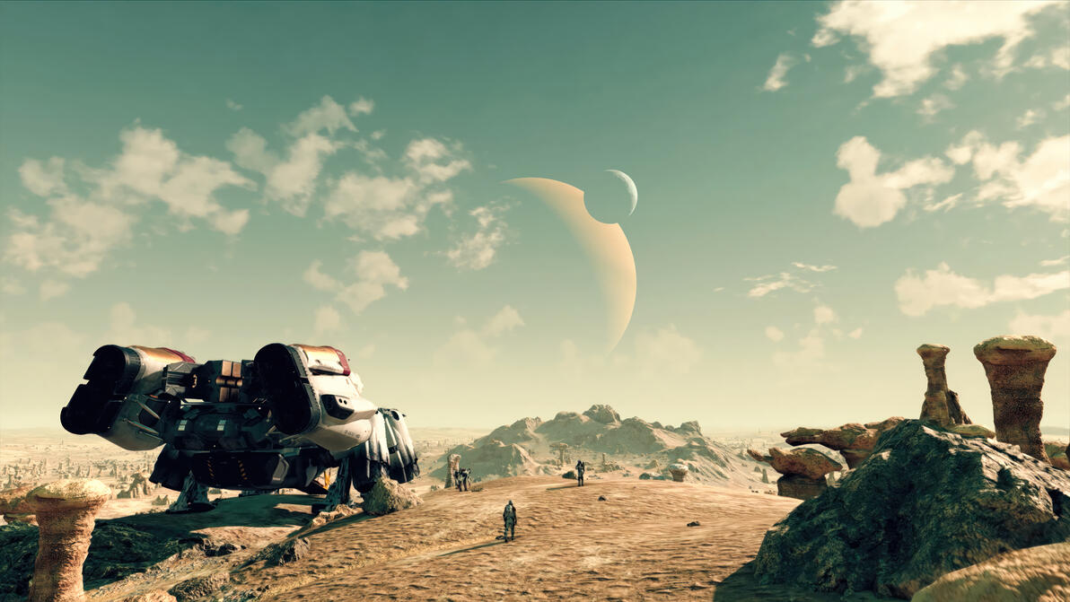 星空（Starfield）| 4K | 电脑壁纸 | 手机壁纸 - 哔哩哔哩