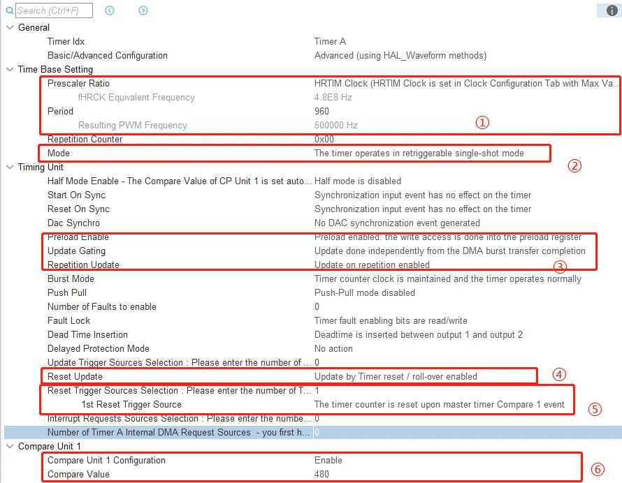 STM32H7高精度定时器（HRTIM）的移相配置 - 哔哩哔哩
