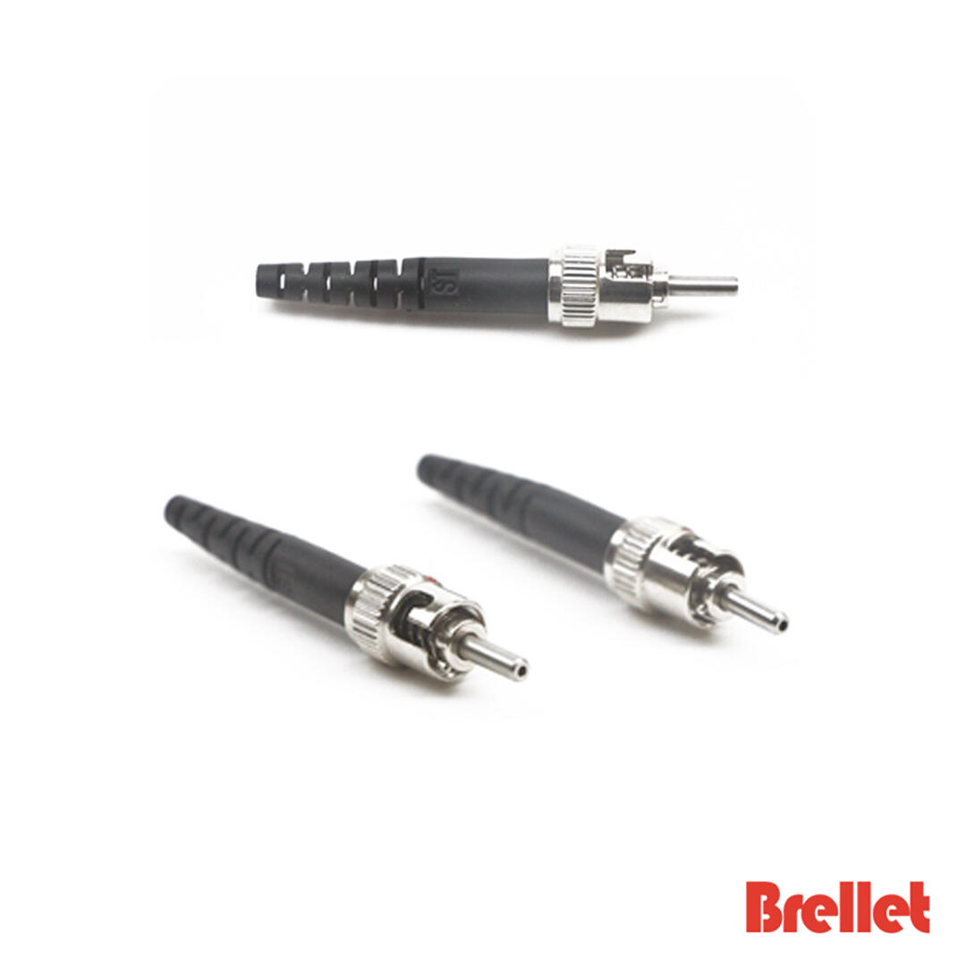 ST塑料光纤连接器 BFOC光纤连接器 POF塑料光纤连接器介绍 - 哔哩哔哩