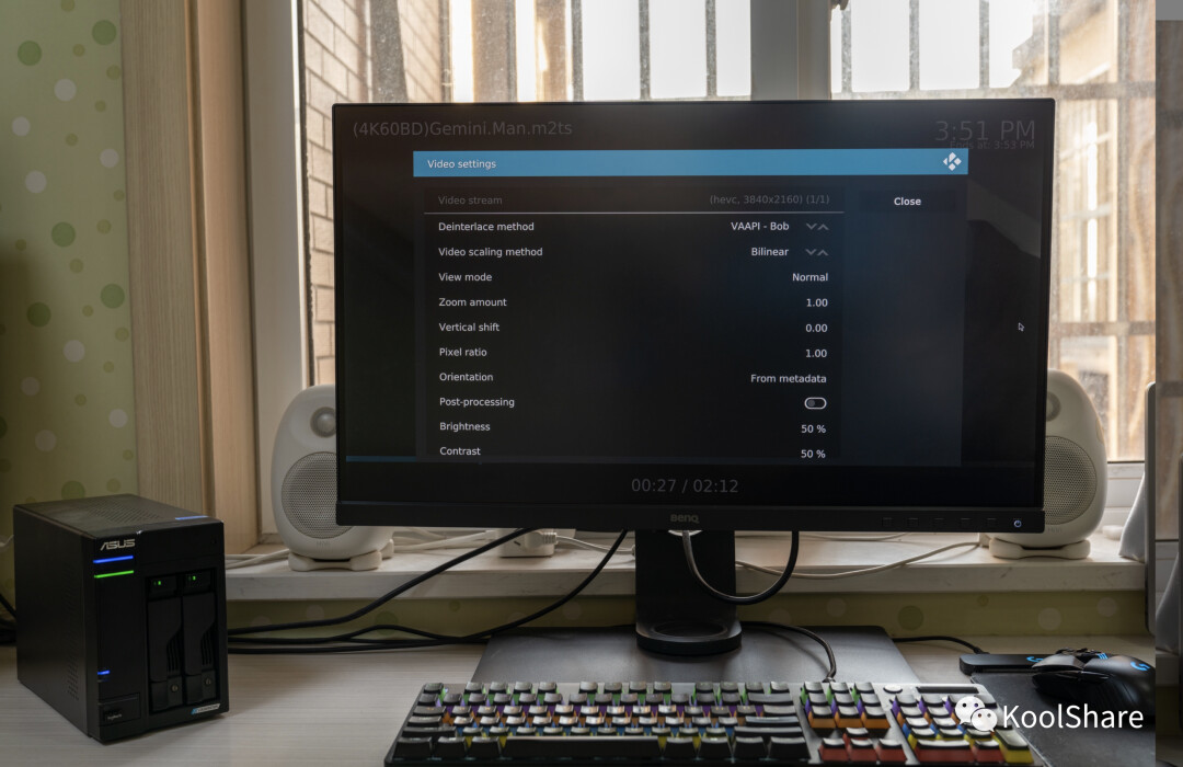华硕AS6702T双盘位NAS搭载东芝N300 16TB开箱拆解评测 - 哔哩哔哩