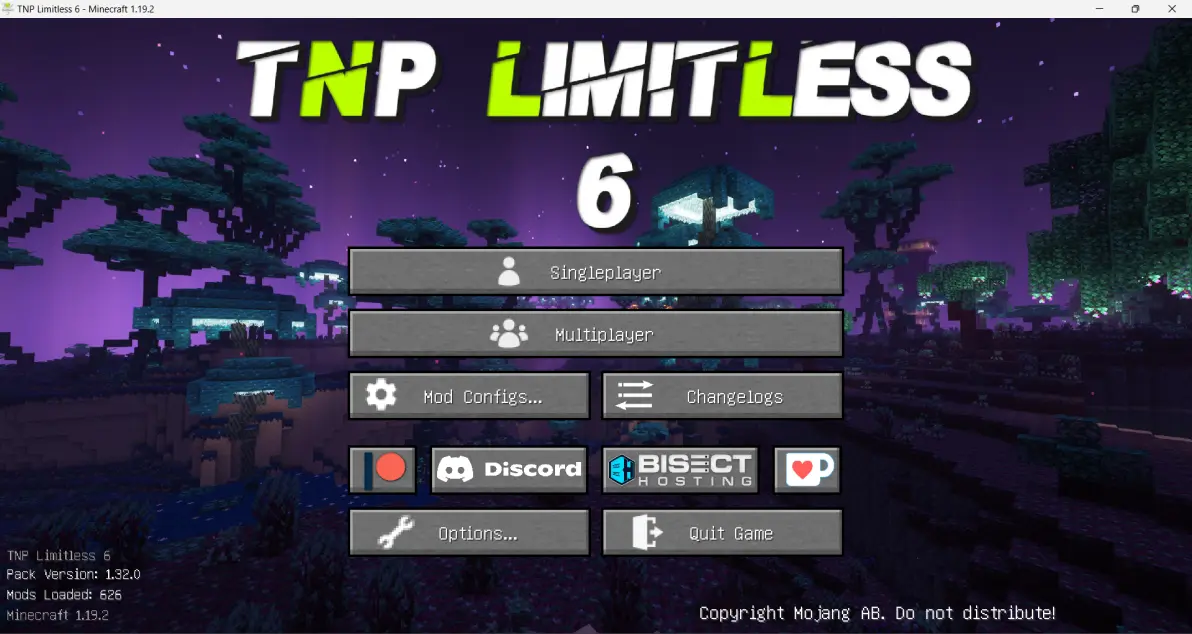 我的世界【TNP Limitless 6 - LL6 - 保持更新】1.19.2汉化补丁-汉化-附下载地址~~ - 哔哩哔哩