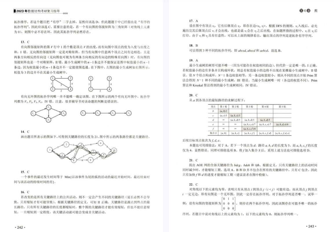 2023王道数据结构考研复习指导高清无水印电子版pdf 王道计算机数据结构pdf 哔哩哔哩 