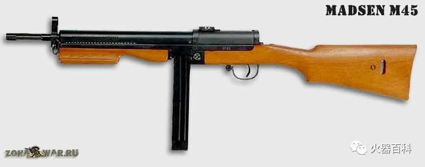 丹麦麦德森M45冲锋枪 - 哔哩哔哩