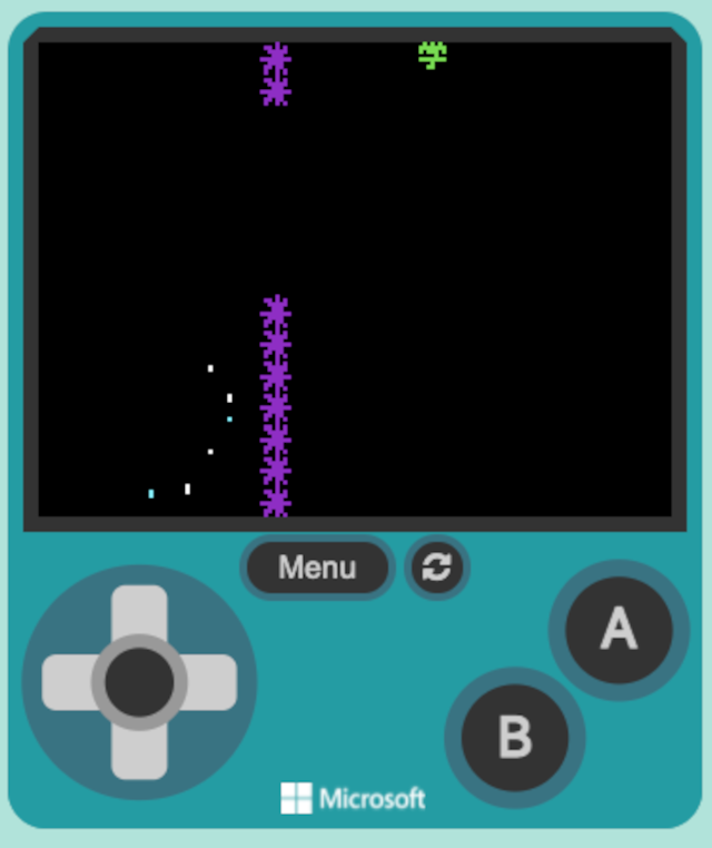 使用MakeCode Arcade实现贪吃蛇小游戏 - Funpack10项目分享三 - 哔哩哔哩
