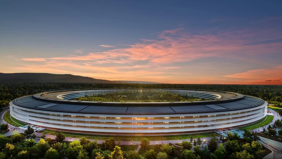 Apple Park苹果总部大楼高清动态壁纸 - 哔哩哔哩