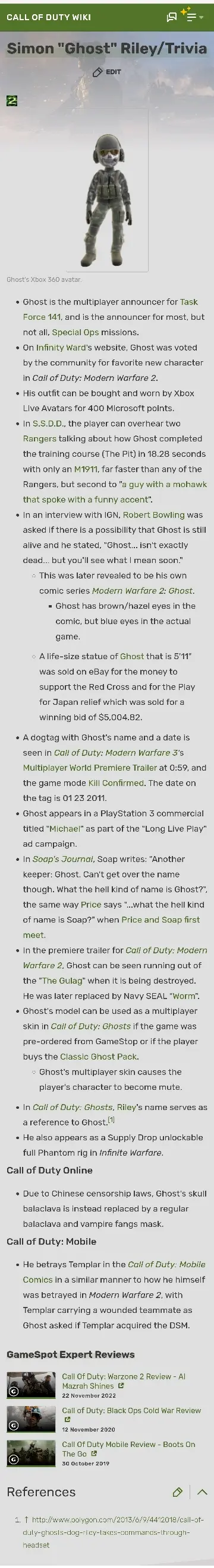 [codwiki]Simon"Ghost"Riley人物介绍 - 哔哩哔哩