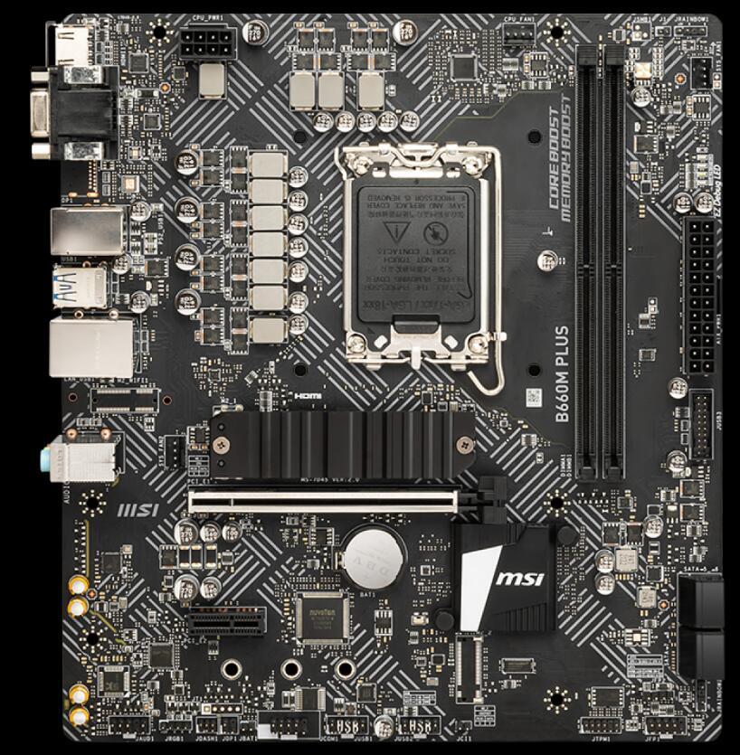 炒冷饭之微星入门级B660简单对比和评价 - 哔哩哔哩