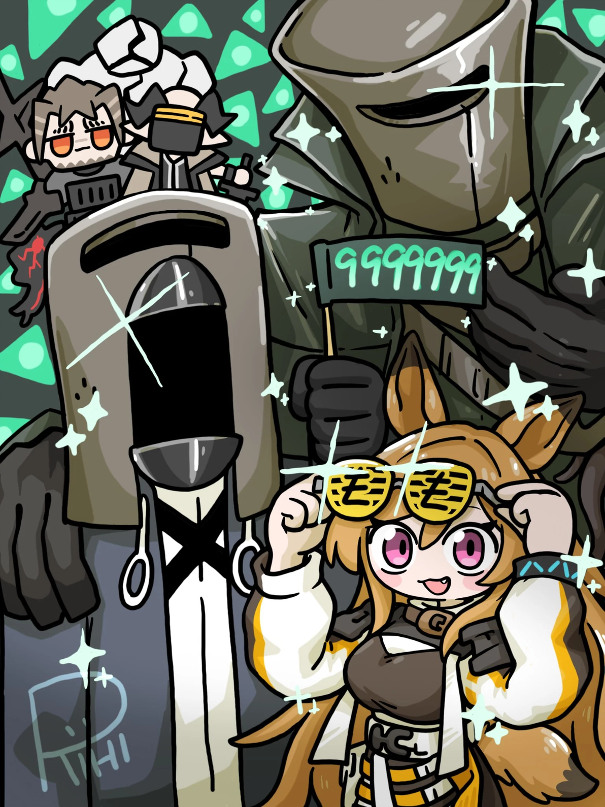 【明日方舟】推特同人图搬运 1172 & Mon3tr专题 - 哔哩哔哩