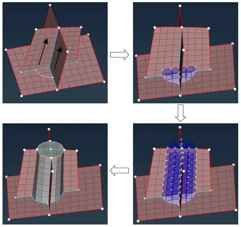 在ANSA中创建结构化网格的方法 - 哔哩哔哩