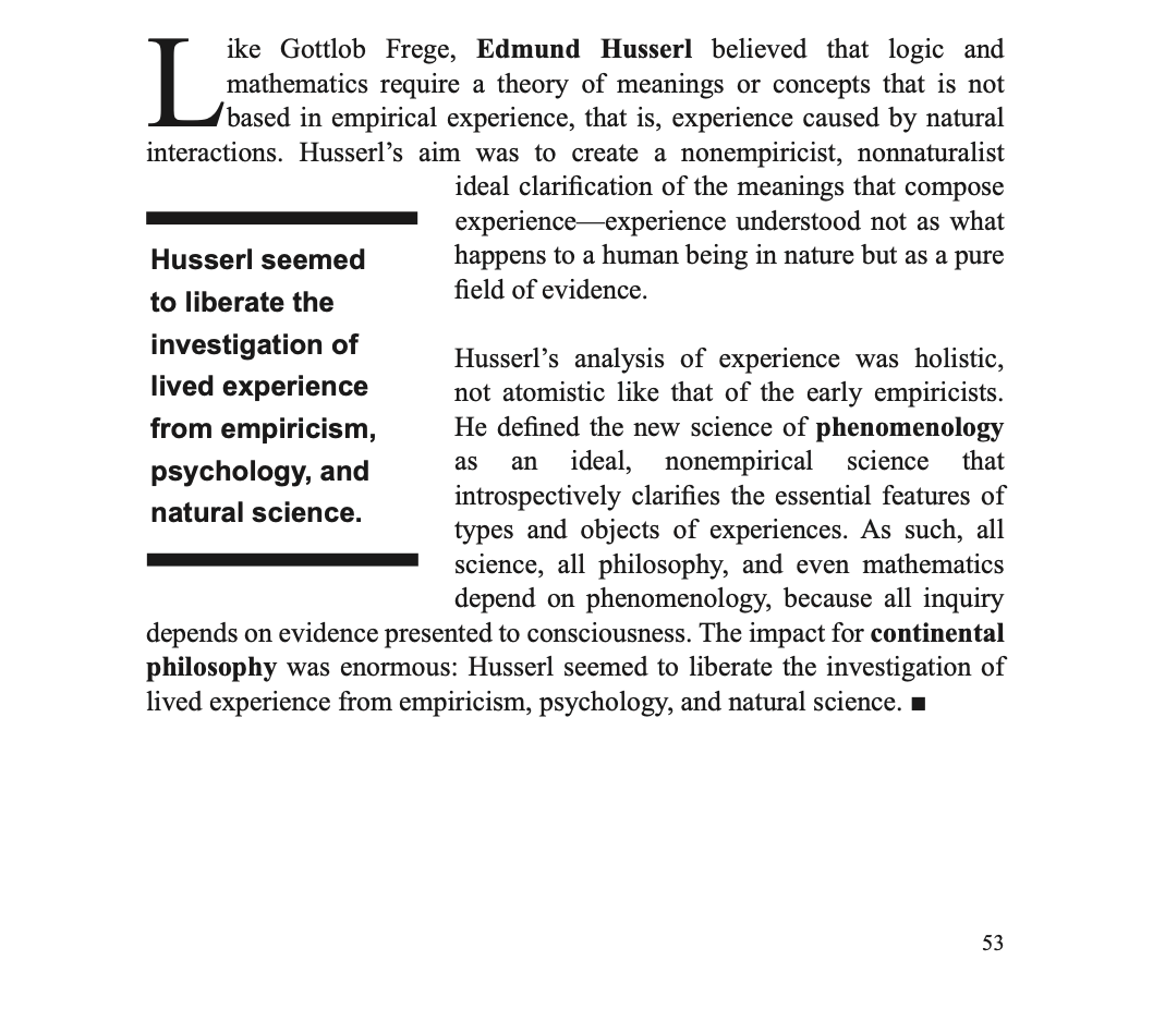 Lecture 19. Rise of 20th Century Philosophy—Phenomenology - 哔哩哔哩