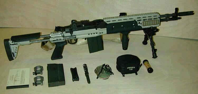 轻武器科普之M14EBR——吃鸡里的MK14原来是他! - 哔哩哔哩