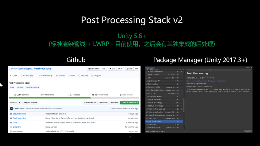 MMD联动Unity学习笔记 Vol.5.1 Post Processing Stack v2 - 哔哩哔哩